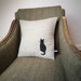 Hand Crafted Harris Tweed Little Cat and a Bee Embroidered - Etsy