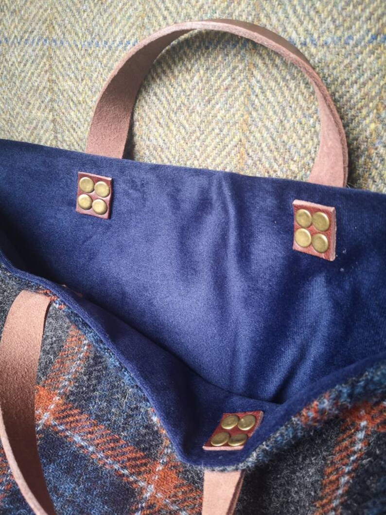 New Dorcha Harris Tweed Bag - Etsy