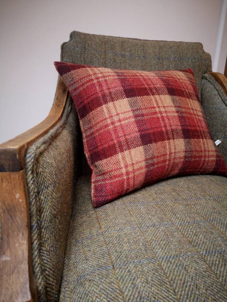Mari Harris Tweed Cushion Cover - Etsy