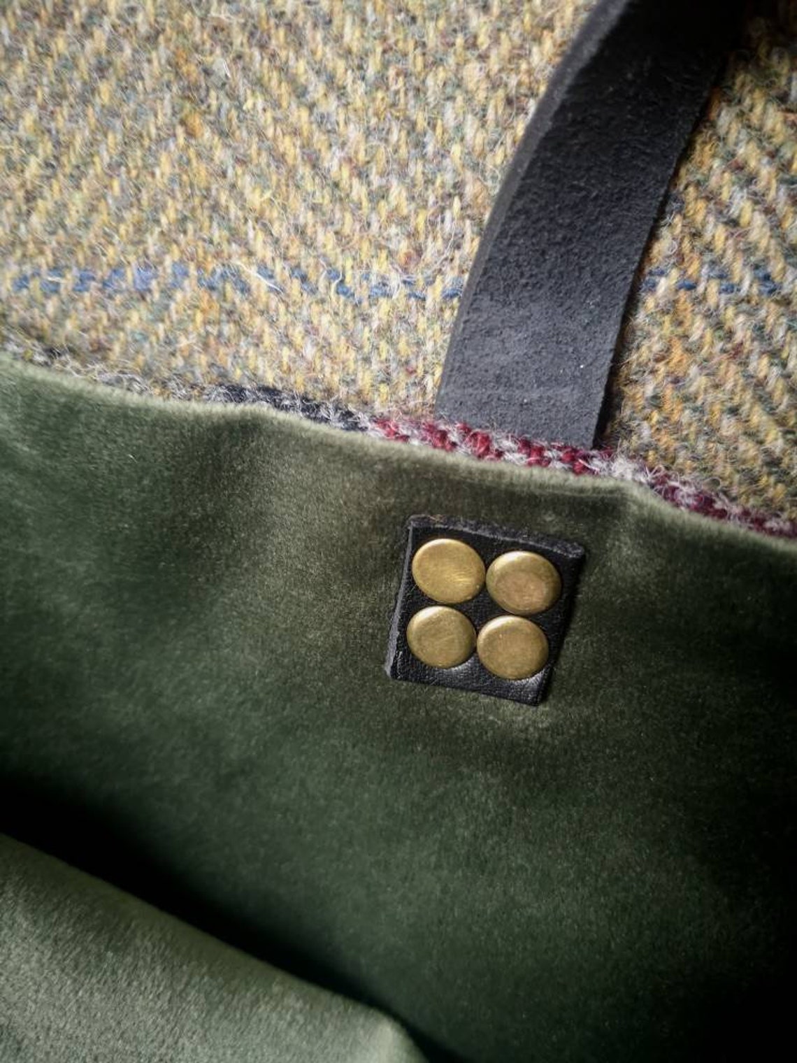 Rona Harris Tweed Bag - Etsy