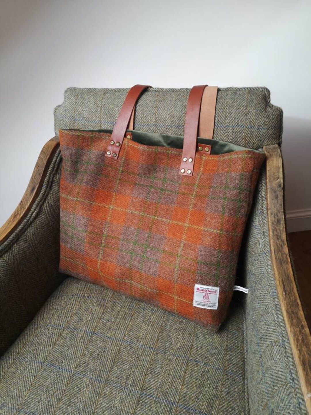 Cora Harris Tweed Bag - Etsy