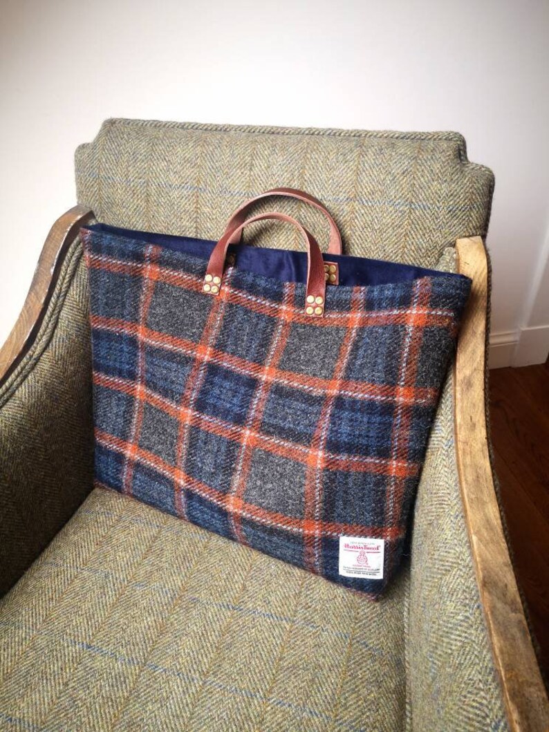 New Dorcha Harris Tweed Bag - Etsy