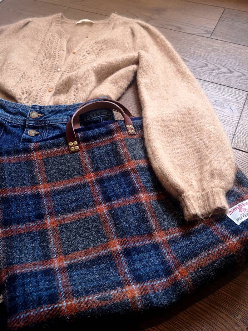 New Dorcha Harris Tweed Bag - Etsy