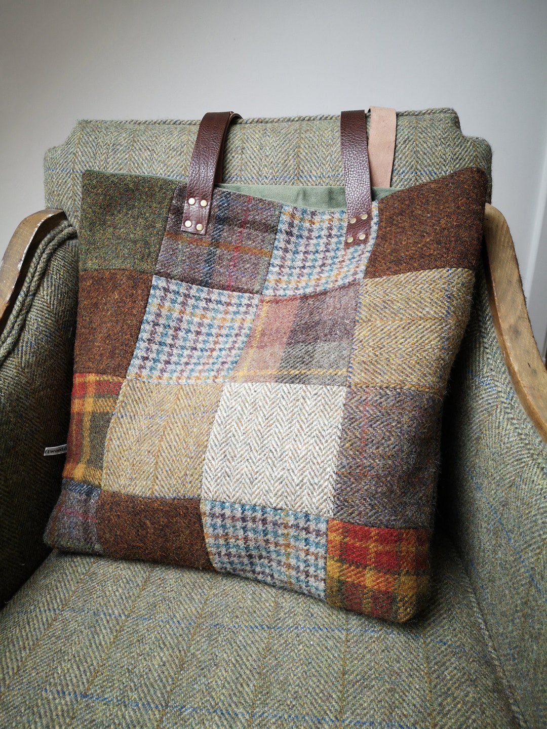 New Anika Harris Tweed Bag - Etsy