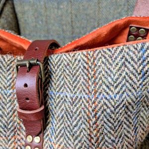 New Jodi Harris Tweed Tote Bucket Bag - Etsy