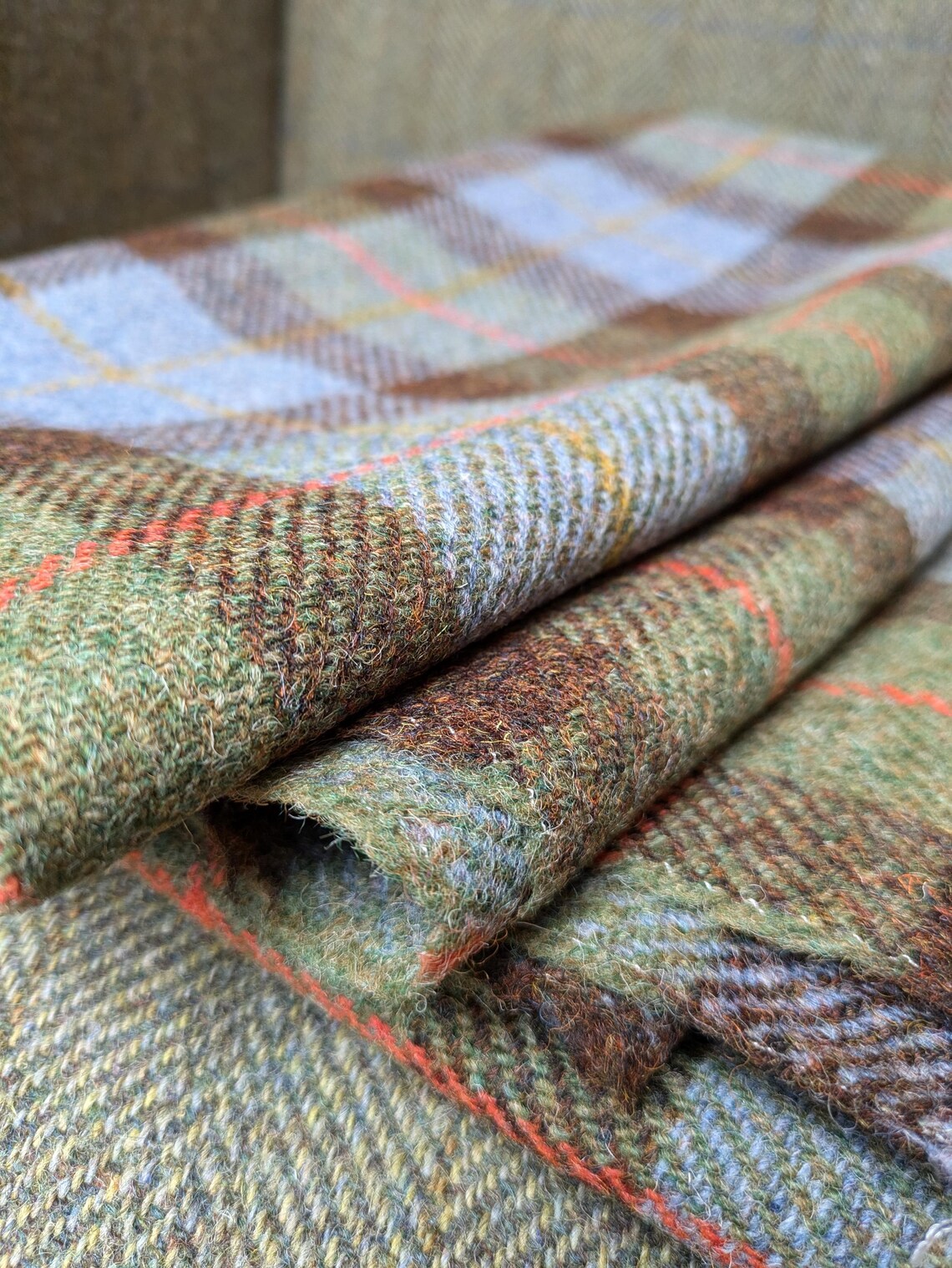 Harris Tweed Blanket Throw Bedspread - Etsy