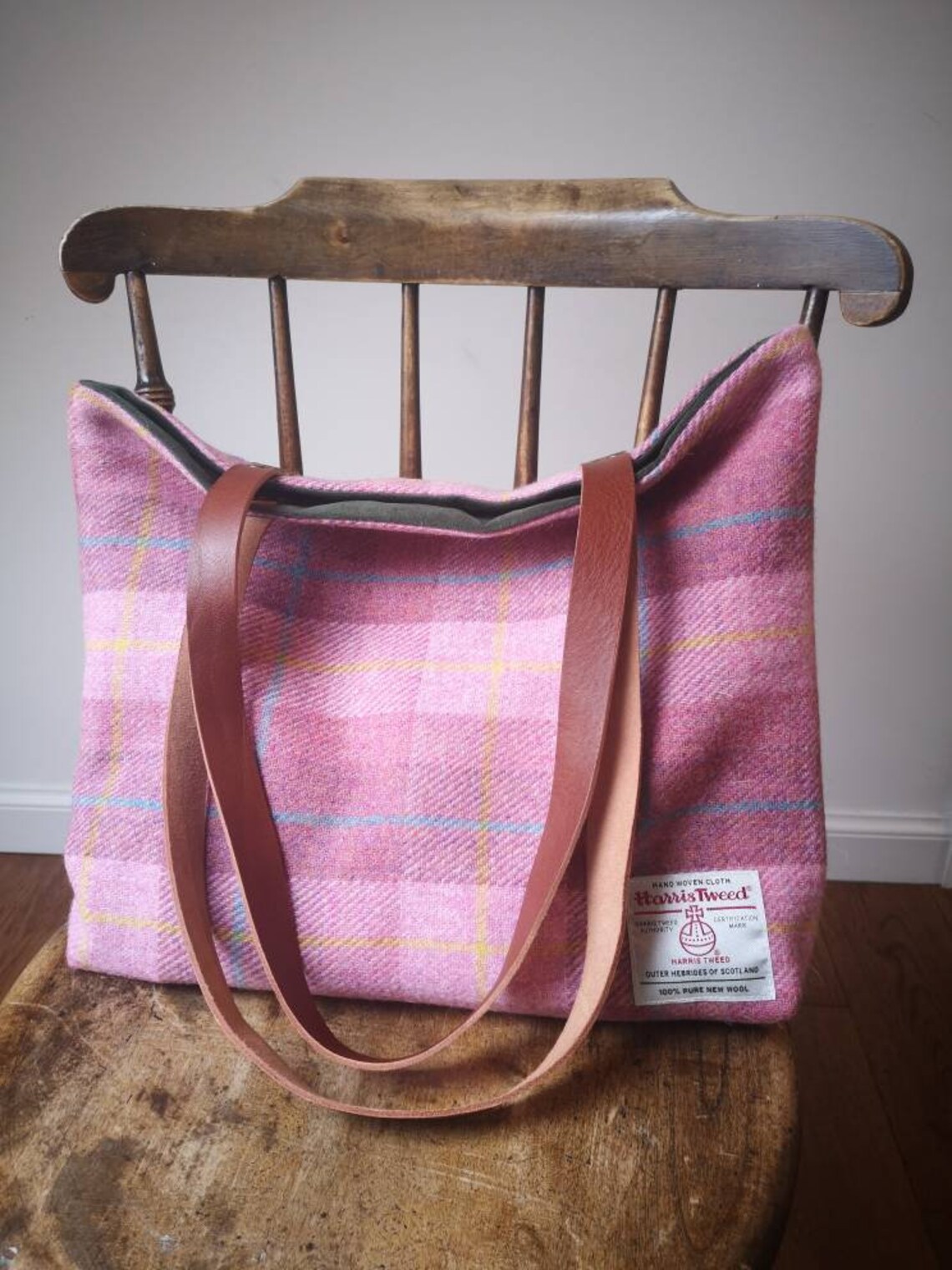 Anika Harris Tweed Bag - Etsy