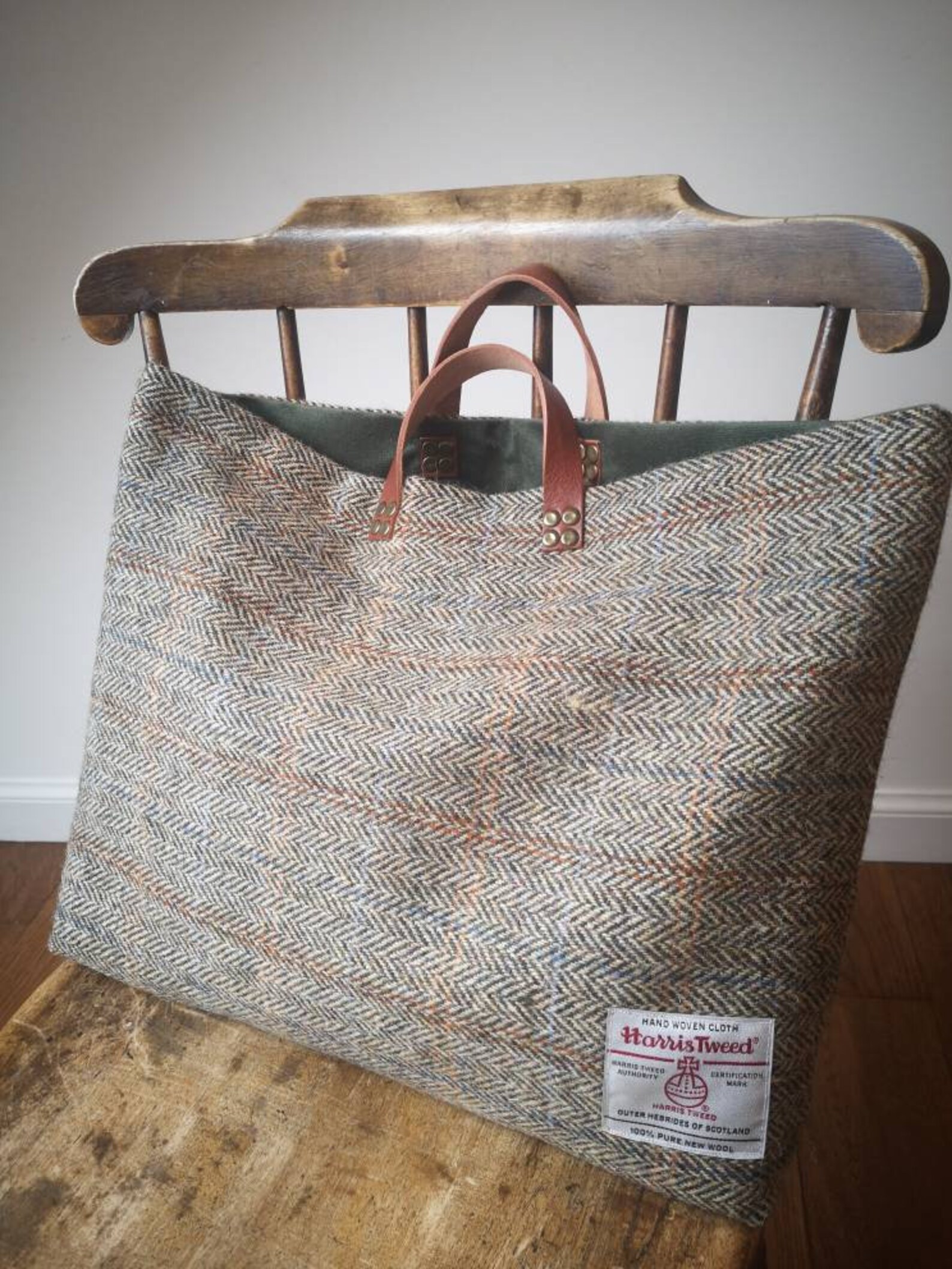 Lucy Harris Tweed Bag - Etsy