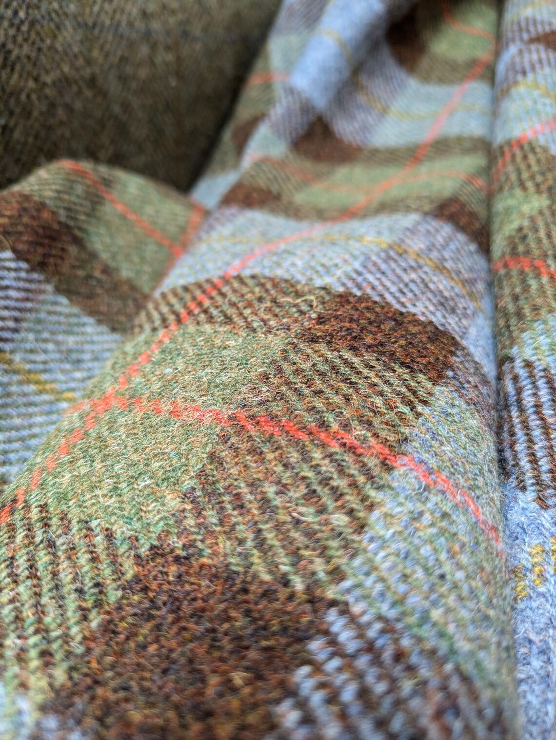 Harris Tweed Blanket Throw Bedspread - Etsy