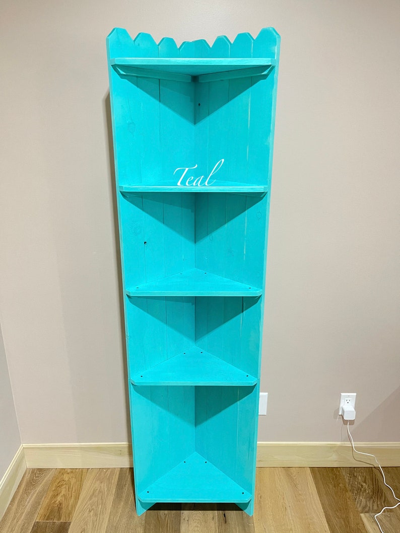 Farmhouse Corner Shelf - Etsy