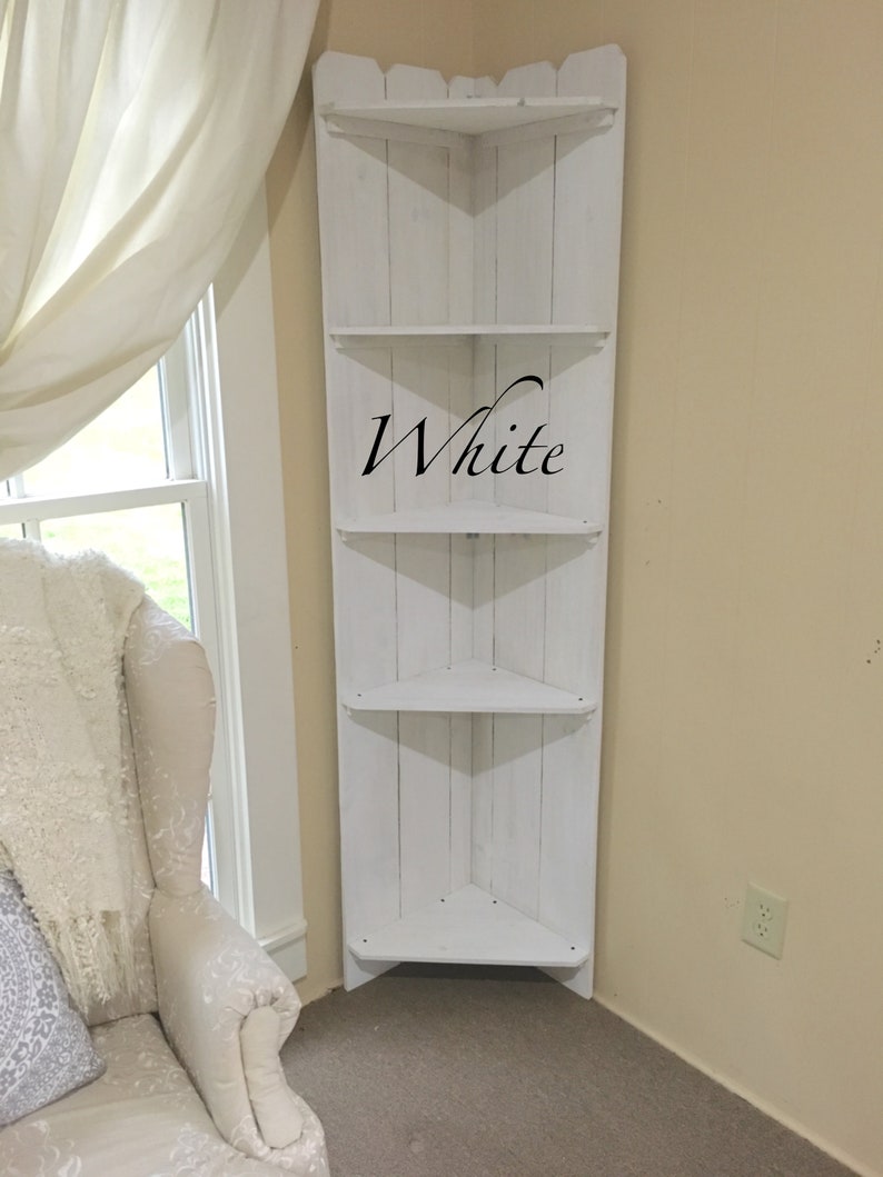 Farmhouse Corner Shelf - Etsy