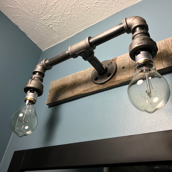 Steel Pipe Light - Etsy