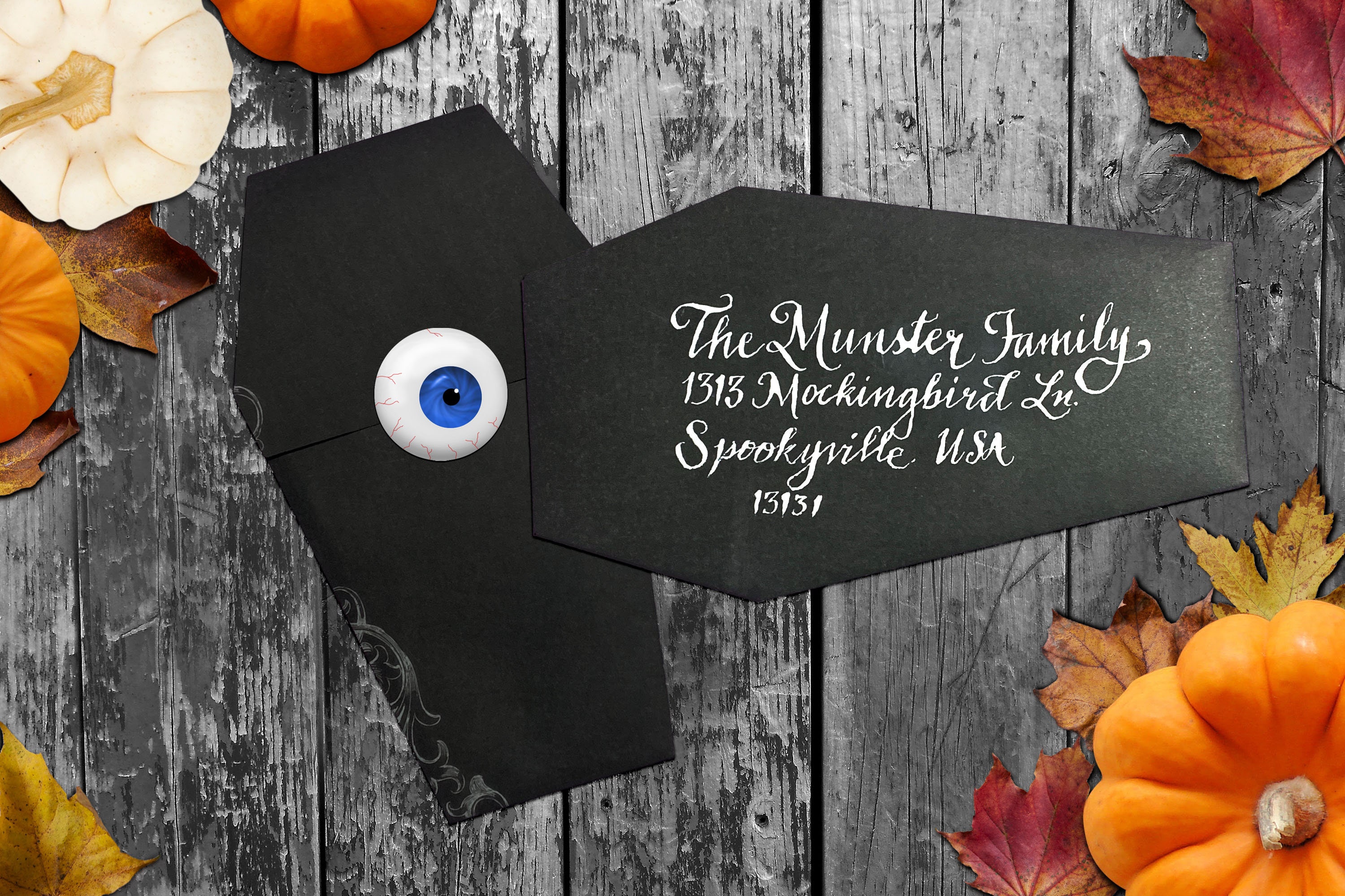 Boo! Halloween Coffin Card - Etsy