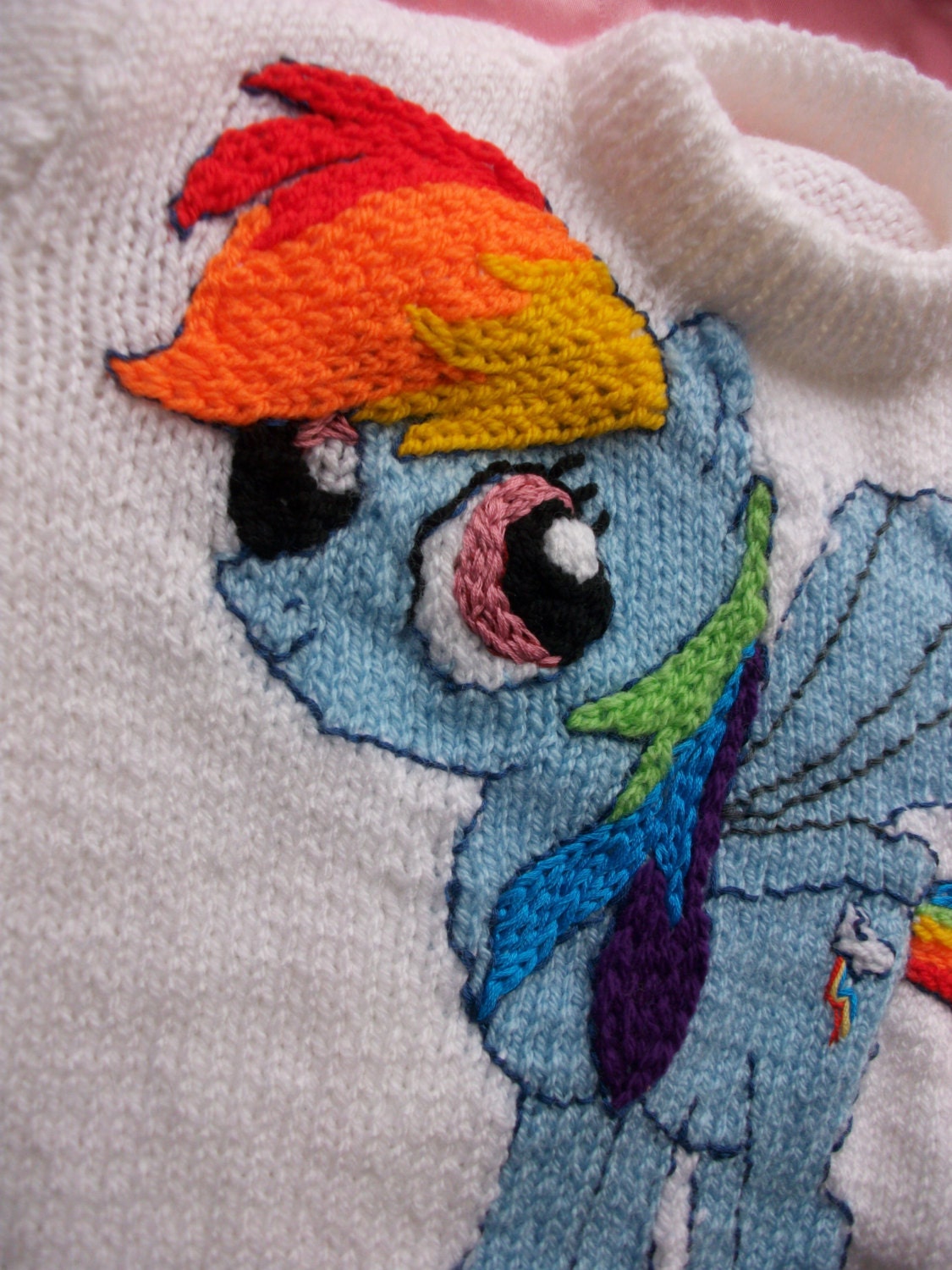Little Pony Pullover Knitting Pattern, in 6 Sizes. - Etsy UK