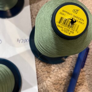 Spring Garden Thread, Cone Thread for Quilting, Serging, Embroidery and ...