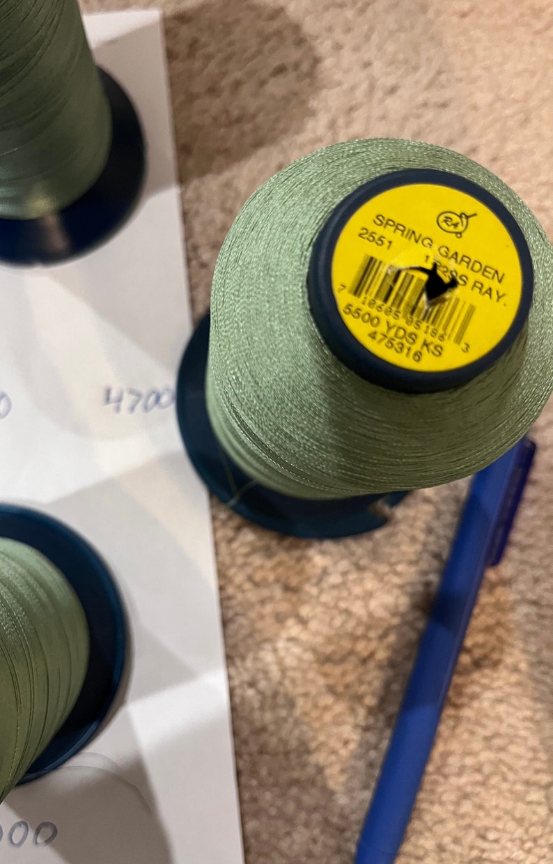 Spring Garden Thread, Cone Thread for Quilting, Serging, Embroidery and ...