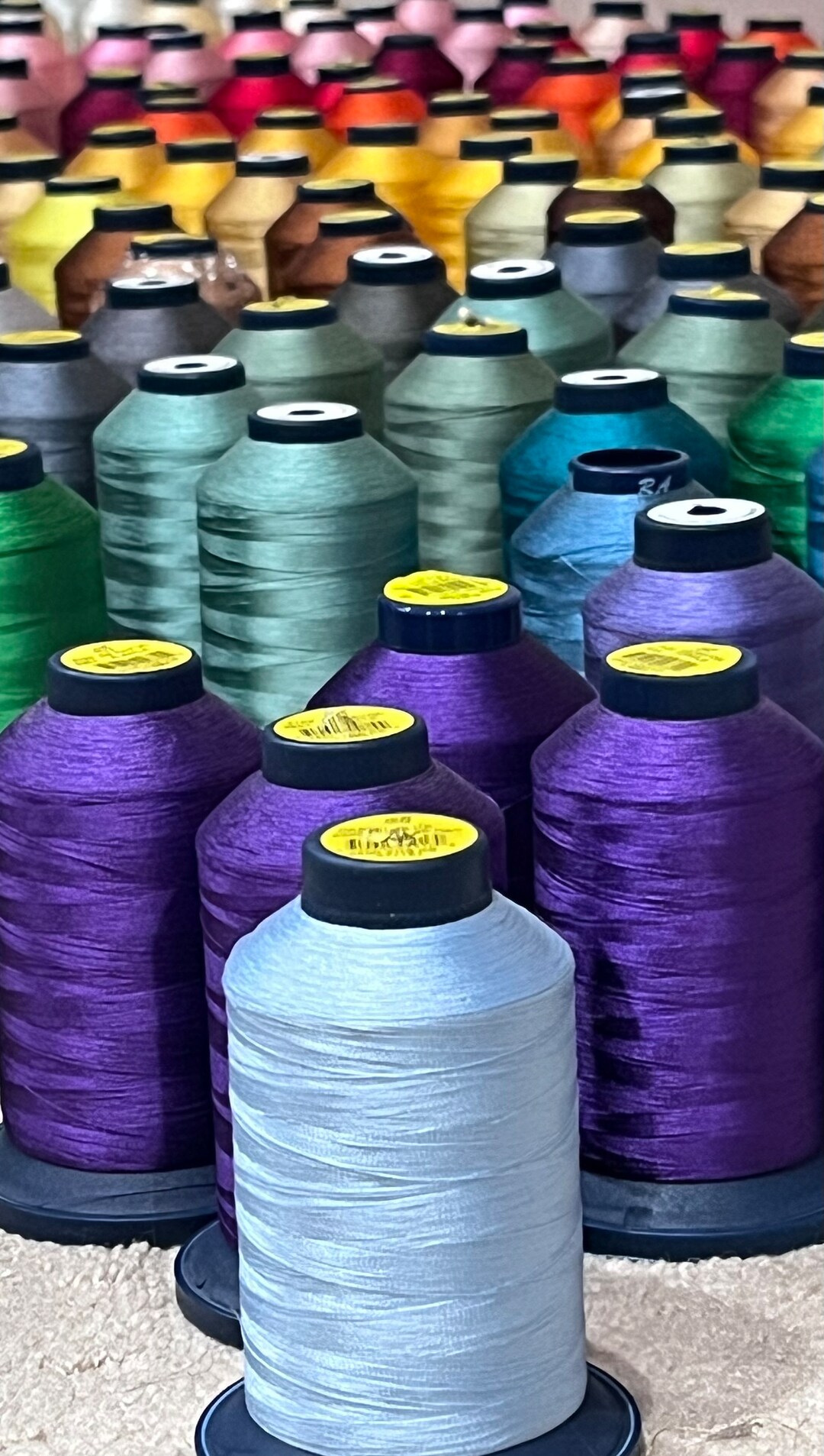 Pastel Blue Serger Thread, Cone Thread for Quilting, Serging ...