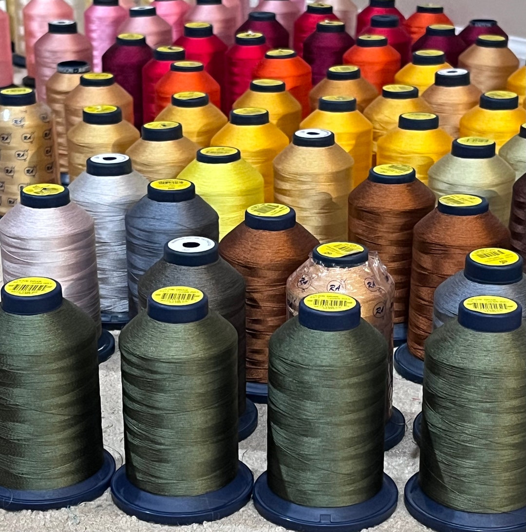 Field Green Thread, Cone Thread for Quilting, Serging, Embroidery and ...