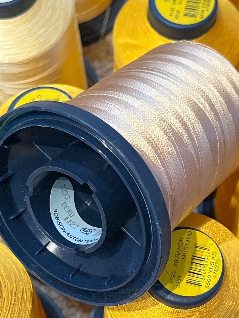 Field Green Thread, Cone Thread for Quilting, Serging, Embroidery and ...