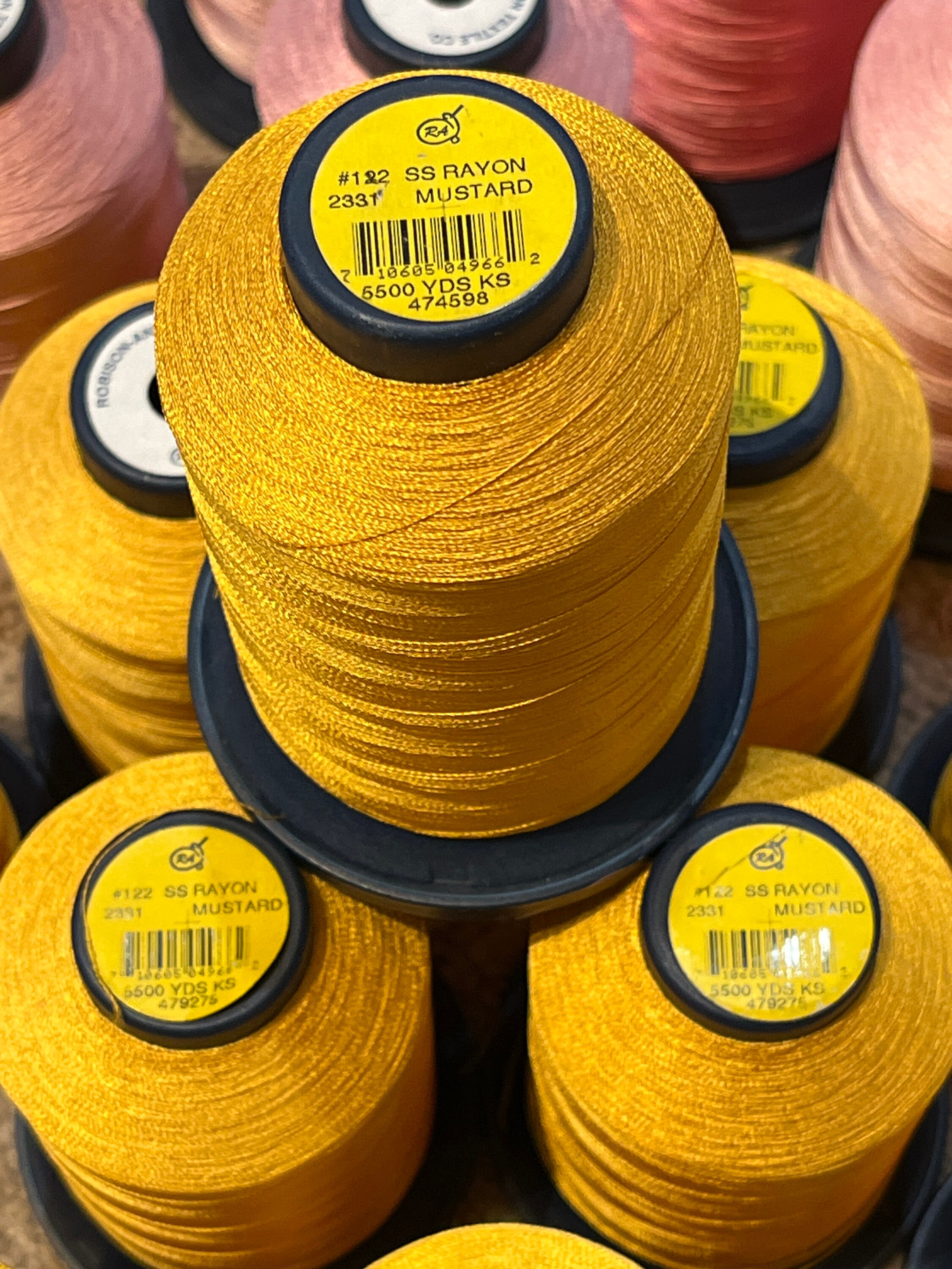 Field Green Thread, Cone Thread for Quilting, Serging, Embroidery and ...