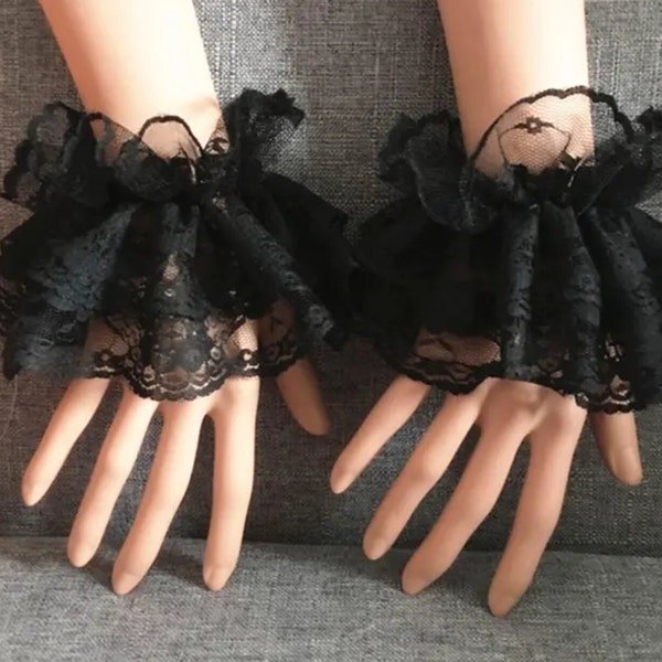 Lace Wrist Cuffs - Etsy