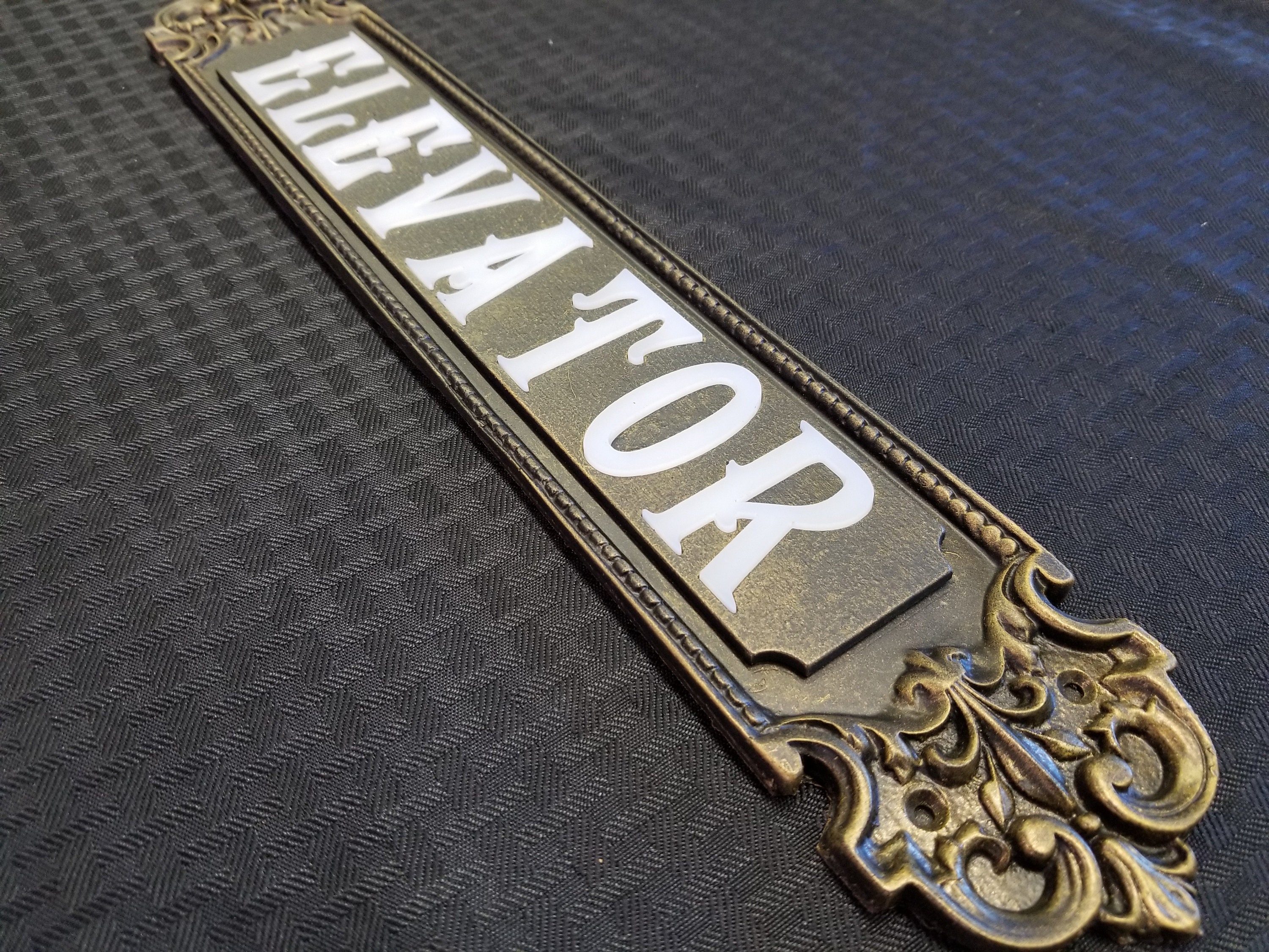 Lighted Elevator Sign Custom 25resin | Etsy