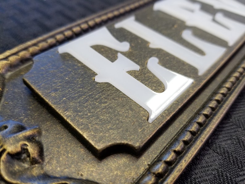 Lighted Elevator Sign Custom 25resin - Etsy