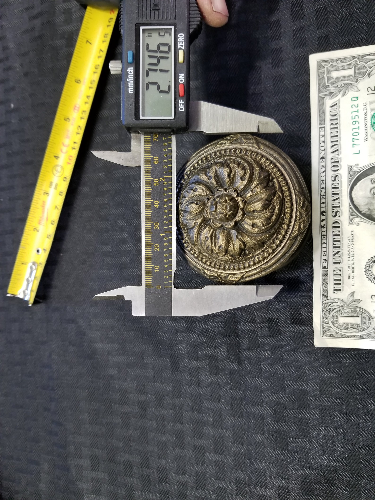 Round Door Plate & Door Knob resin Replica - Etsy