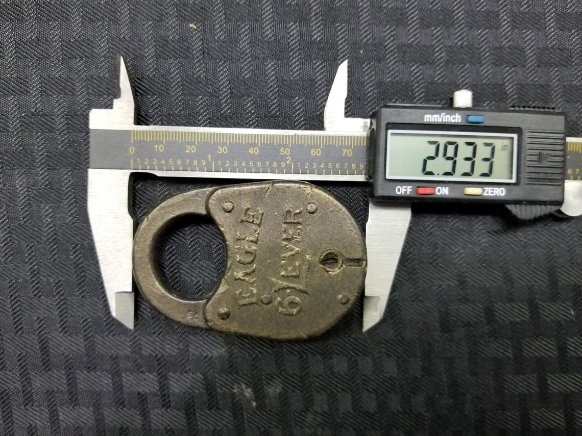 Antique Brass 6 Lever Lock Replica - Etsy