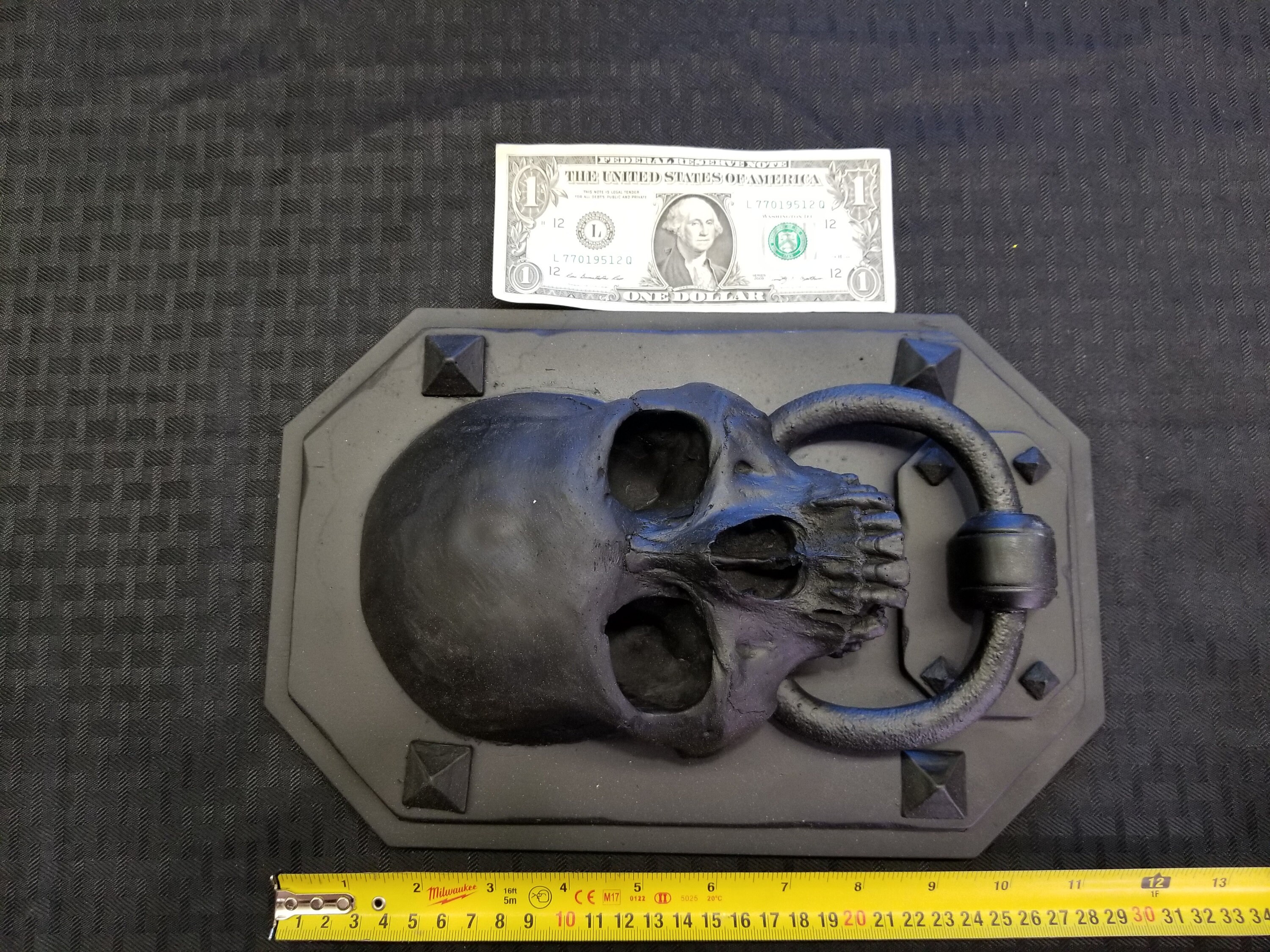 Skull Door Knocker Perfect for Halloween and Haunted House - Etsy