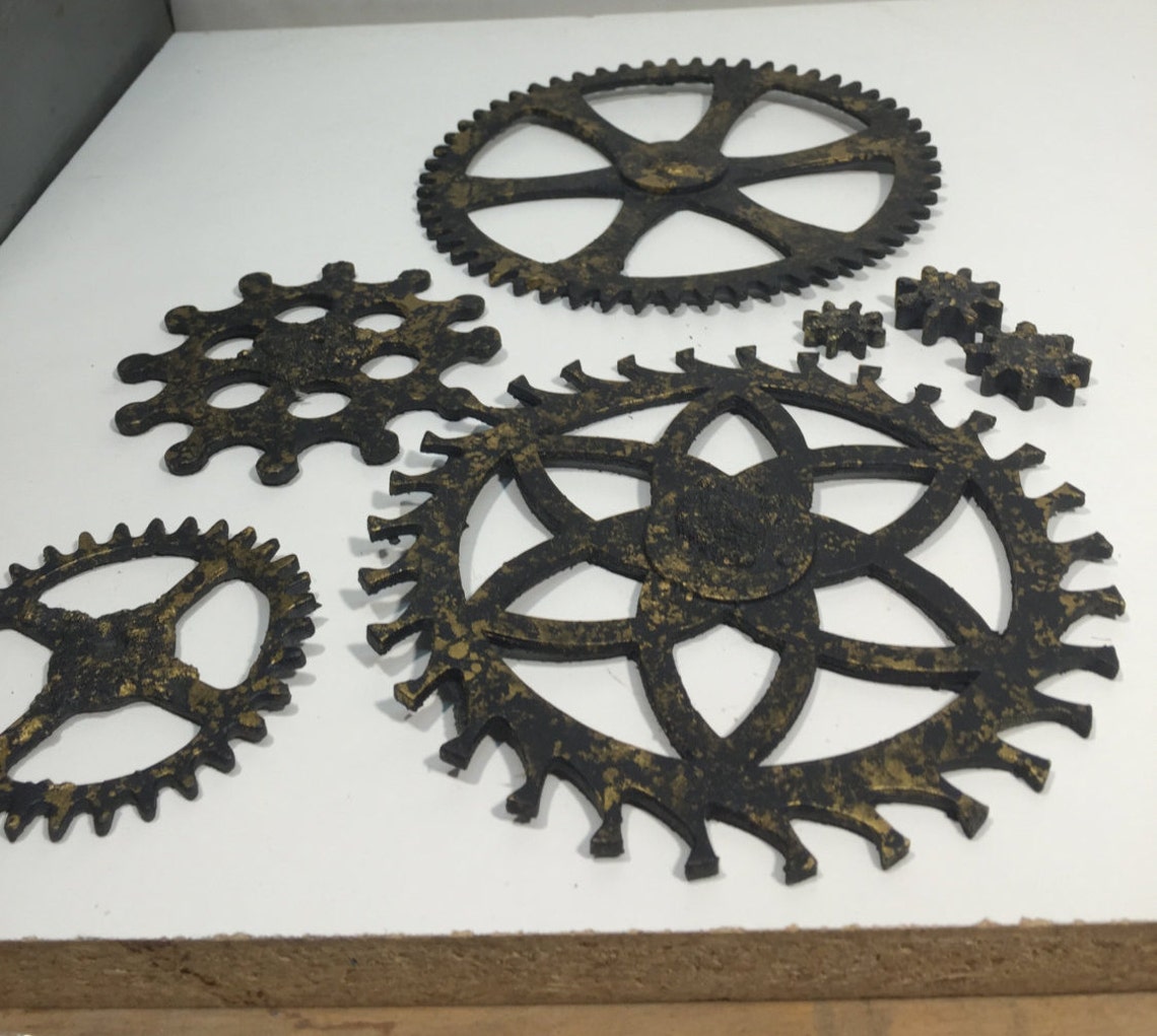Decorative Resin Gears | Etsy