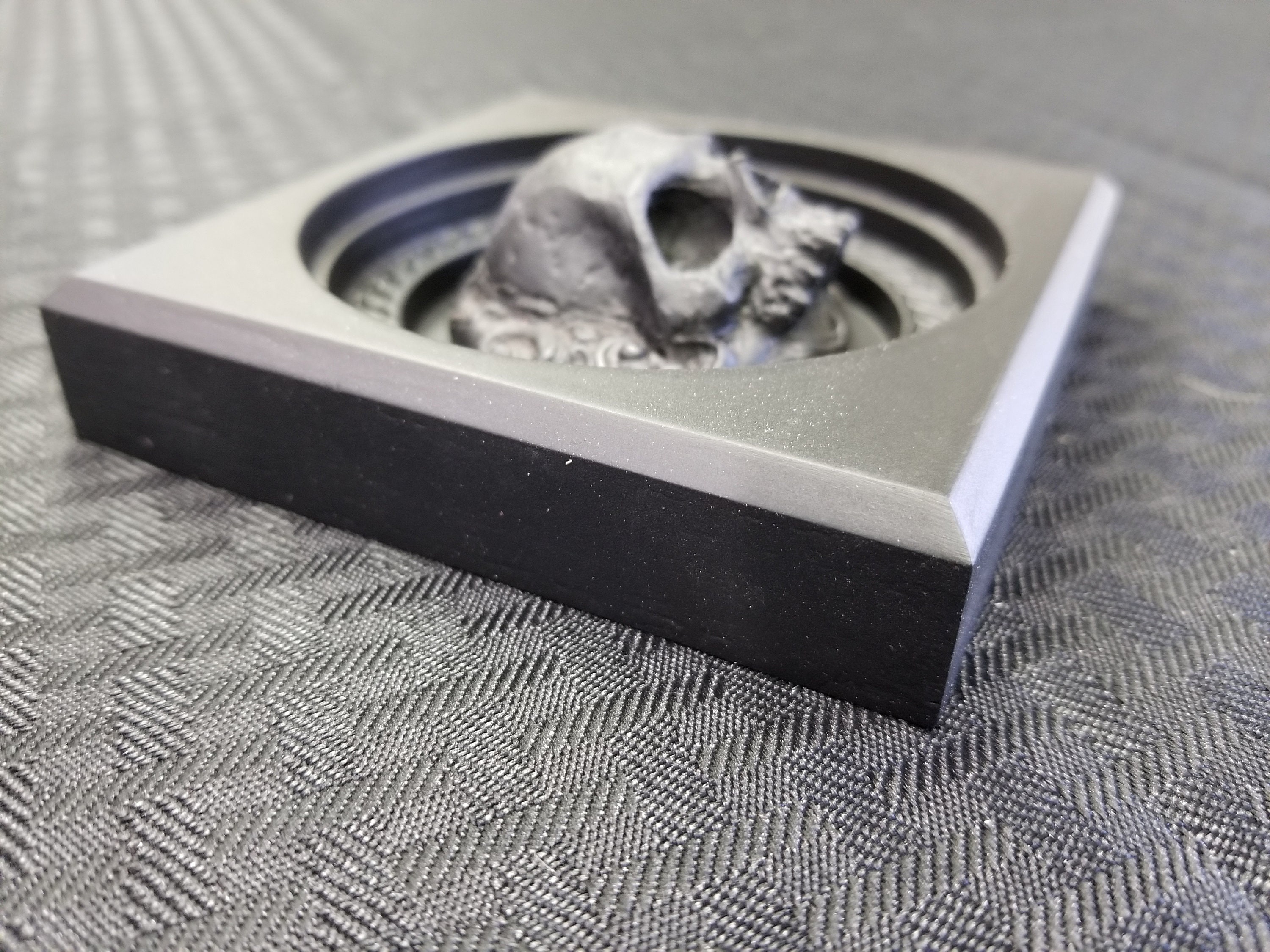 Skull Zombie or Gargoyle Door Trim Rosette resin Perfect | Etsy