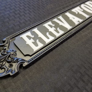 Lighted Elevator Sign Custom 25resin - Etsy