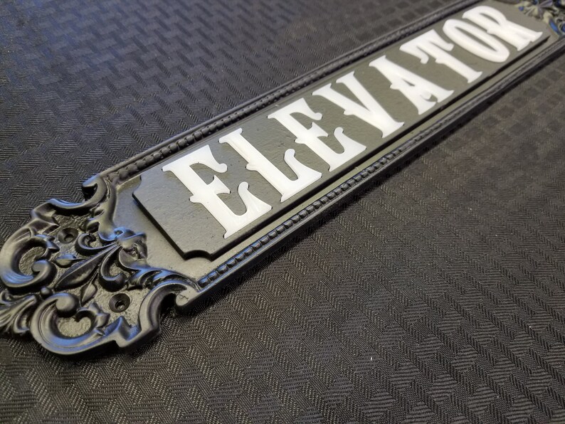 Lighted Elevator Sign Custom 25resin - Etsy
