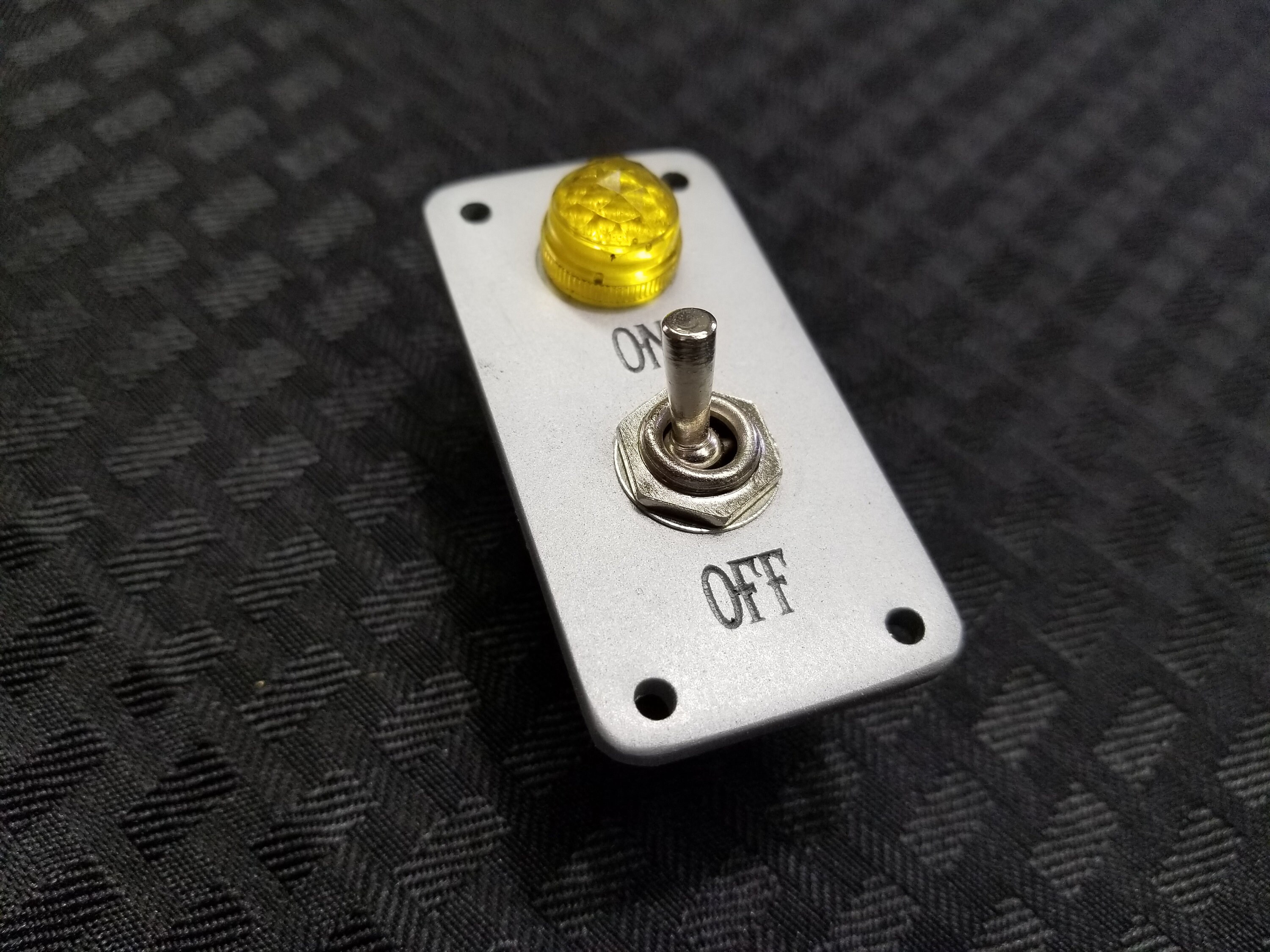 1950-1970's Switch With Resin Replica Plate and Jewel - Etsy Canada