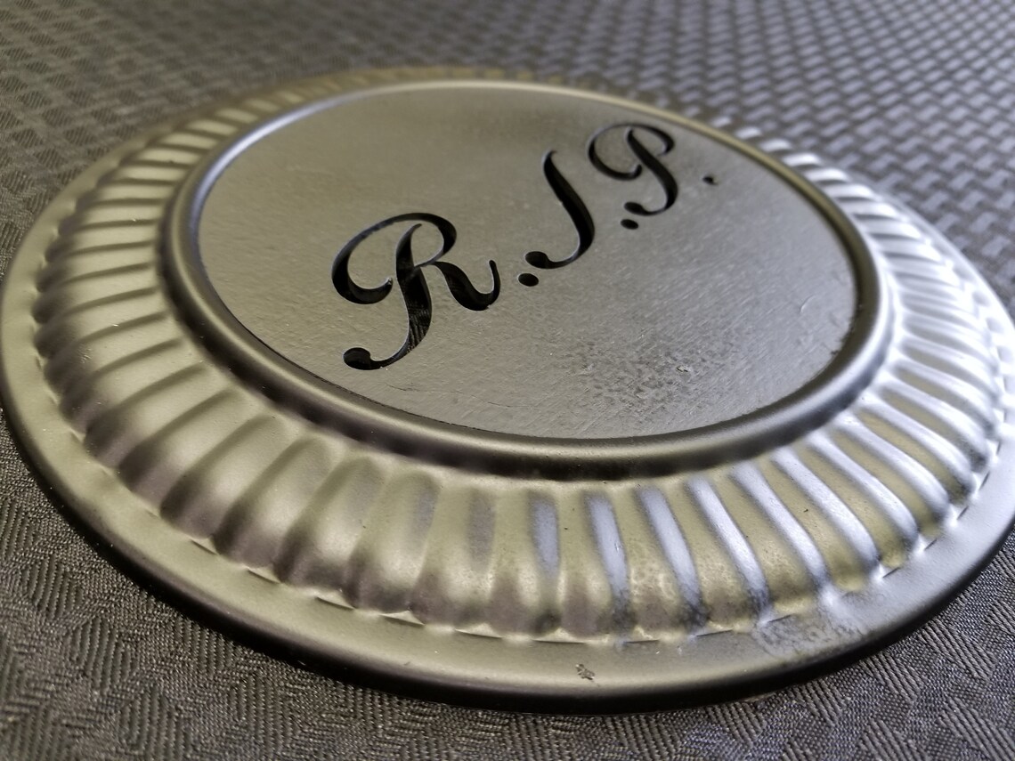 Large Round RIP Placard Perfect for Halloween and Haunted - Etsy