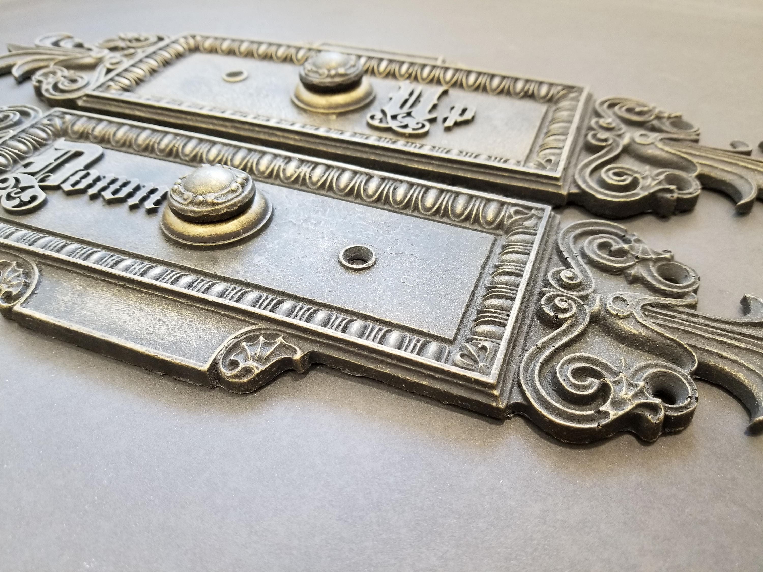 Vintage Elevator Button Panel Twin Set - Etsy