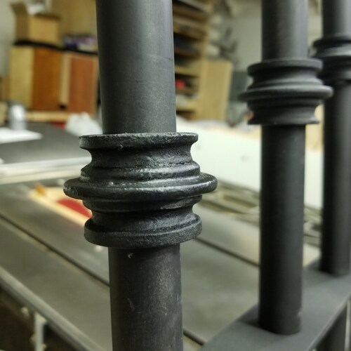 Set of 4 Baluster Collars for PVC Pipe resin - Etsy