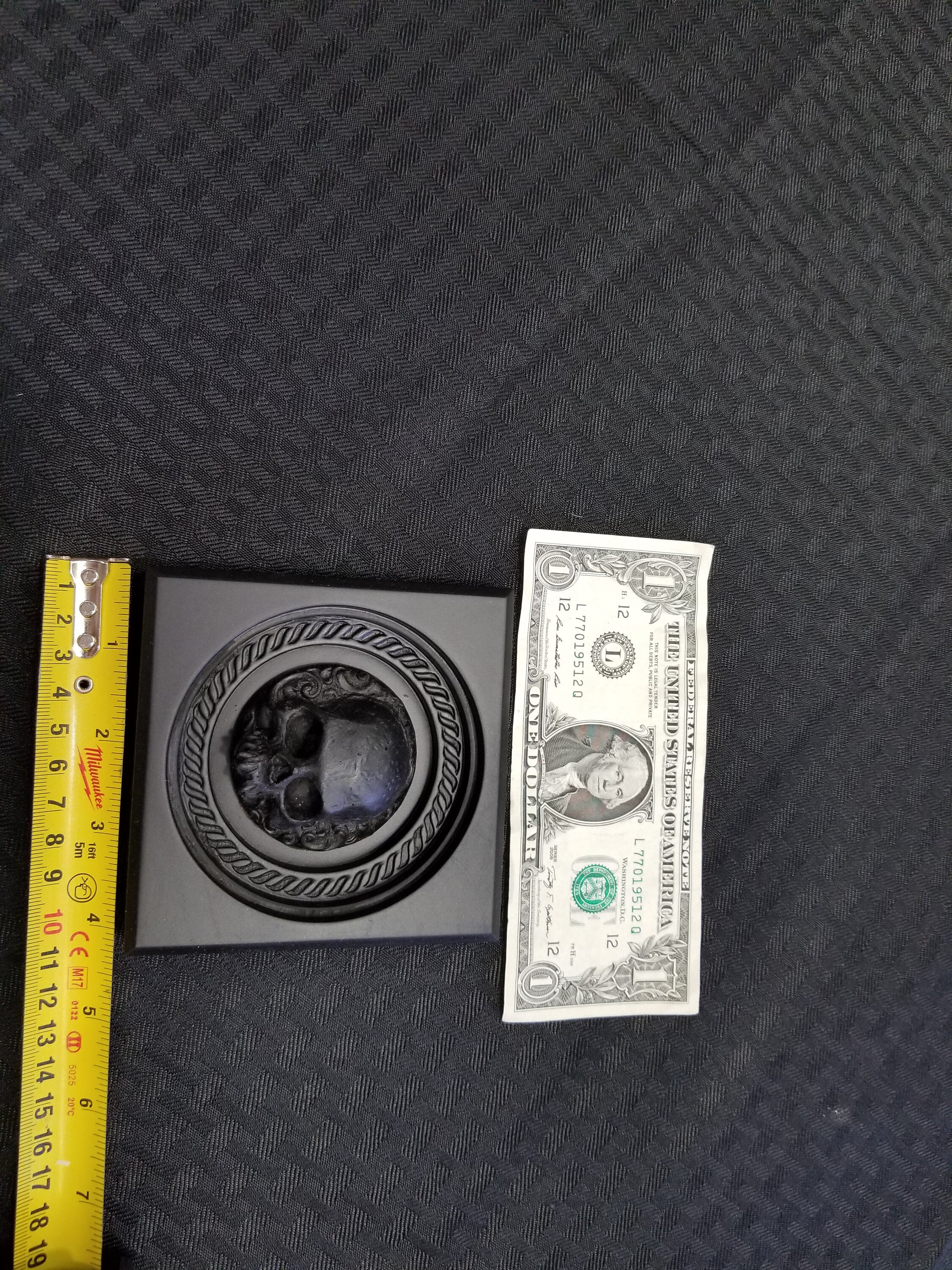 Skull Zombie or Gargoyle Door Trim Rosette resin Perfect | Etsy