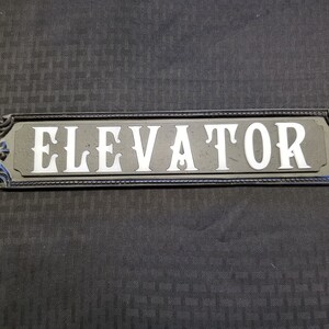 Lighted Elevator Sign Custom 25resin - Etsy