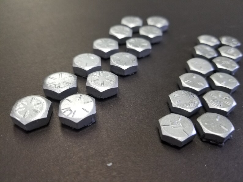 Small Decorative Resin Bolt Heads 1 Dozen - Etsy