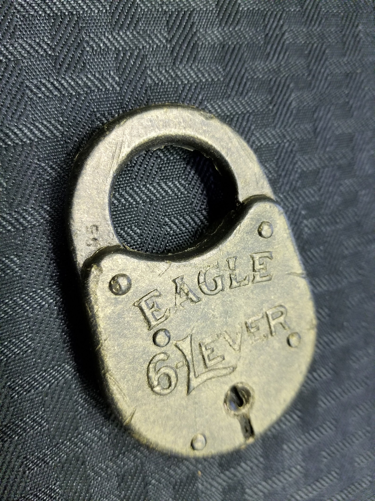 Antique Brass 6 Lever Lock Replica - Etsy