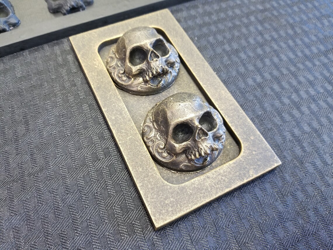 Rosette Rails/ Stiles 6 Inch Chair Rails With Skulls Zombies. - Etsy