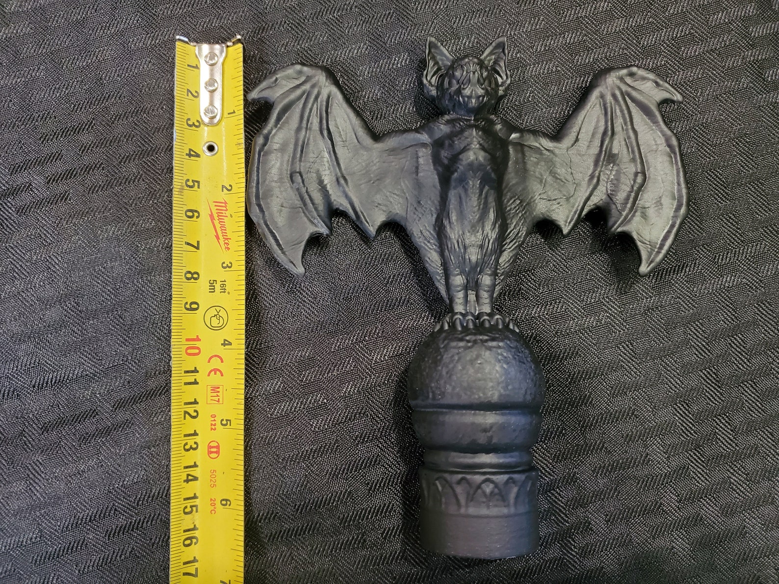 Bat Fence Finial Open Wing for PVC Pipe resin - Etsy
