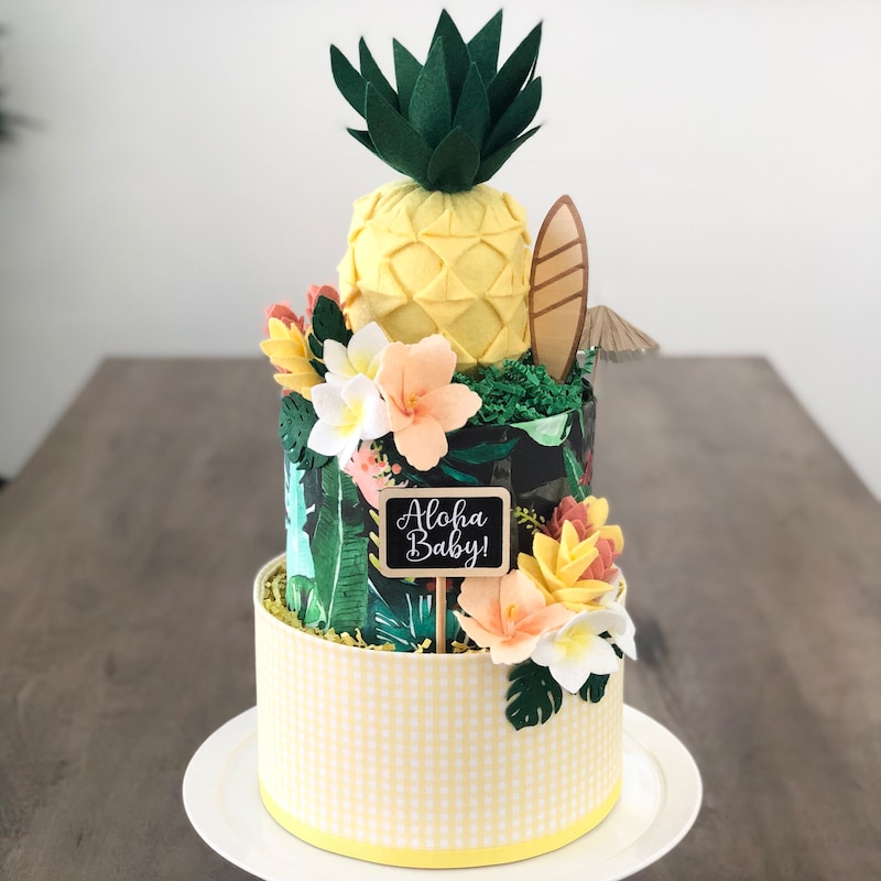 Beach Diaper Cake - Etsy