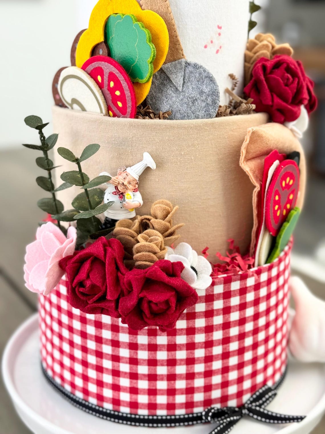 Large "slice Slice Baby" Pizza Pizzeria Diaper Cake - Baby Shower ...
