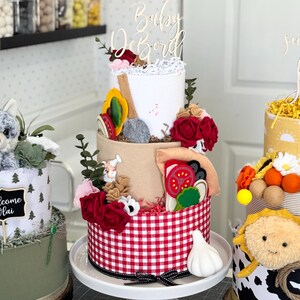 Large "slice Slice Baby" Pizza Pizzeria Diaper Cake - Baby Shower ...