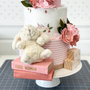 Large Storybook "once Upon a Baby" Themed Diaper Cake Baby Shower Gift ...