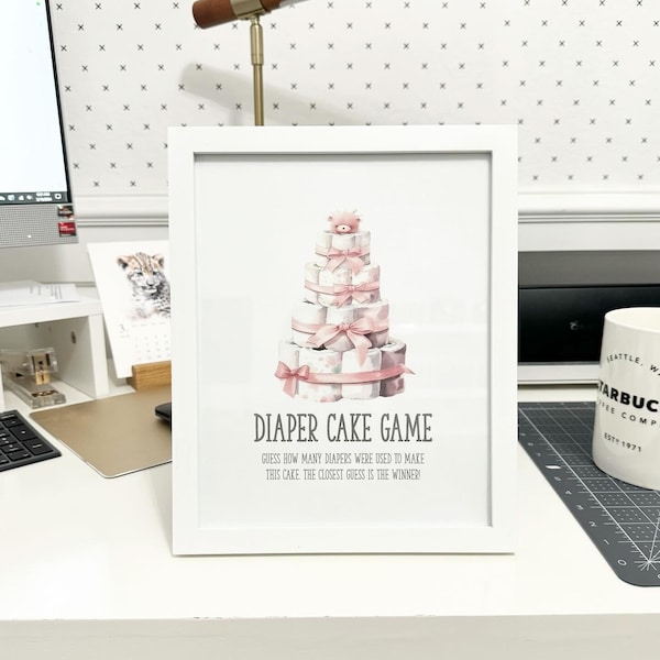 Girl Diaper Cake - Etsy