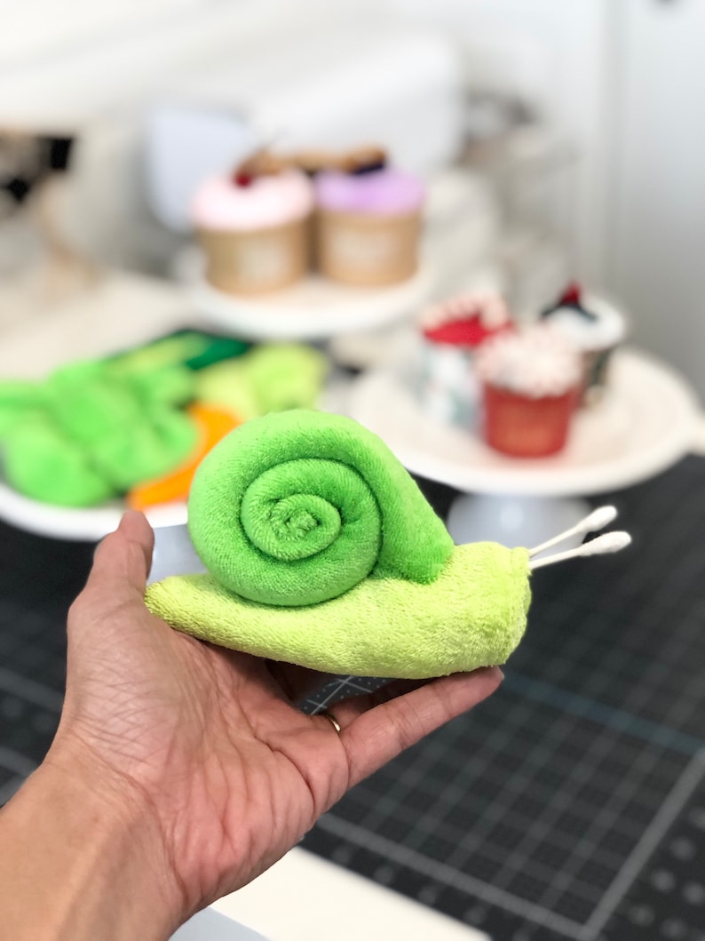 Snail Washcloth Cake Topper Baby Shower Baby Sprinkle Gender - Etsy